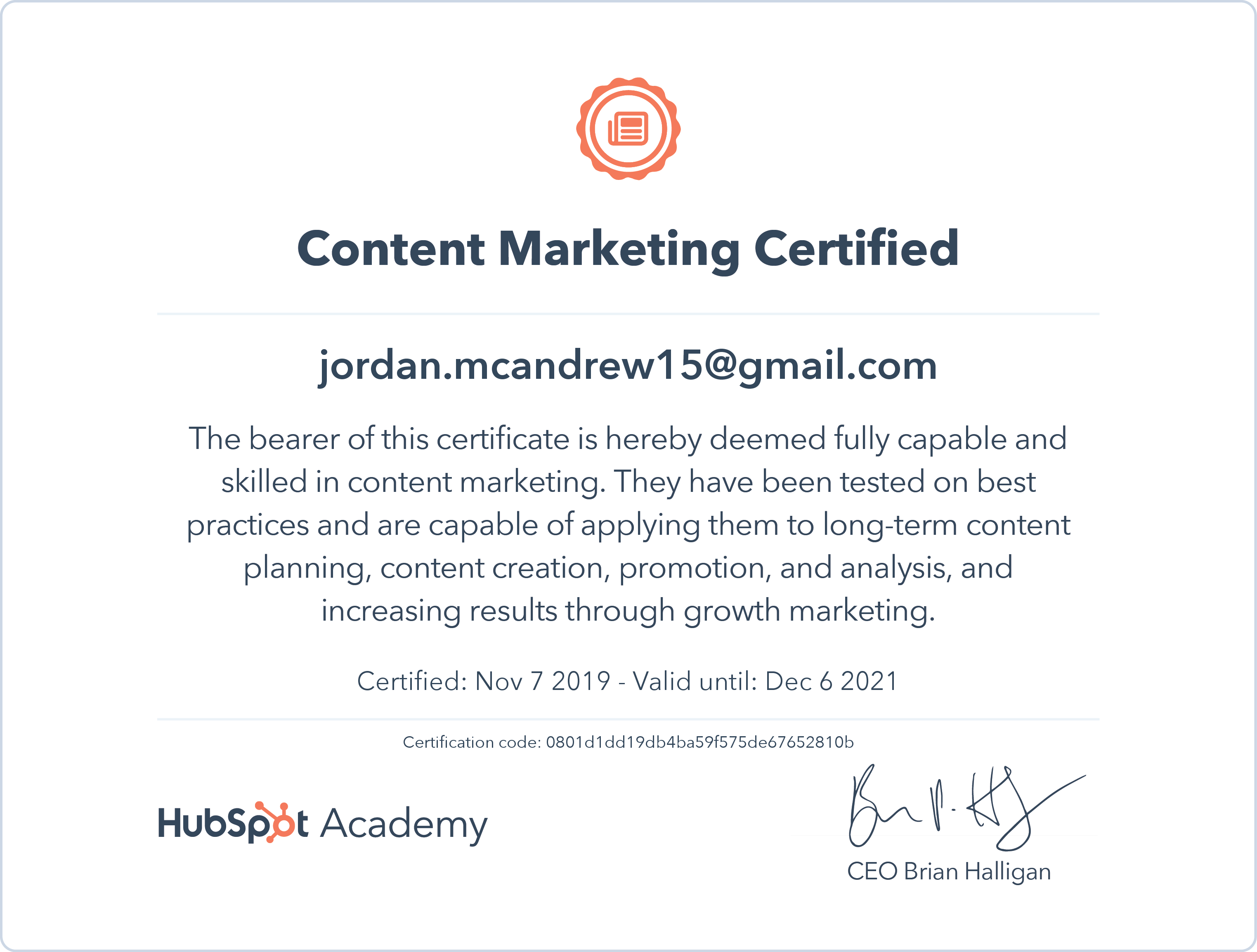 Jordan McAndrew - Marketer, Copywriter, Content Creator | LinkedIn