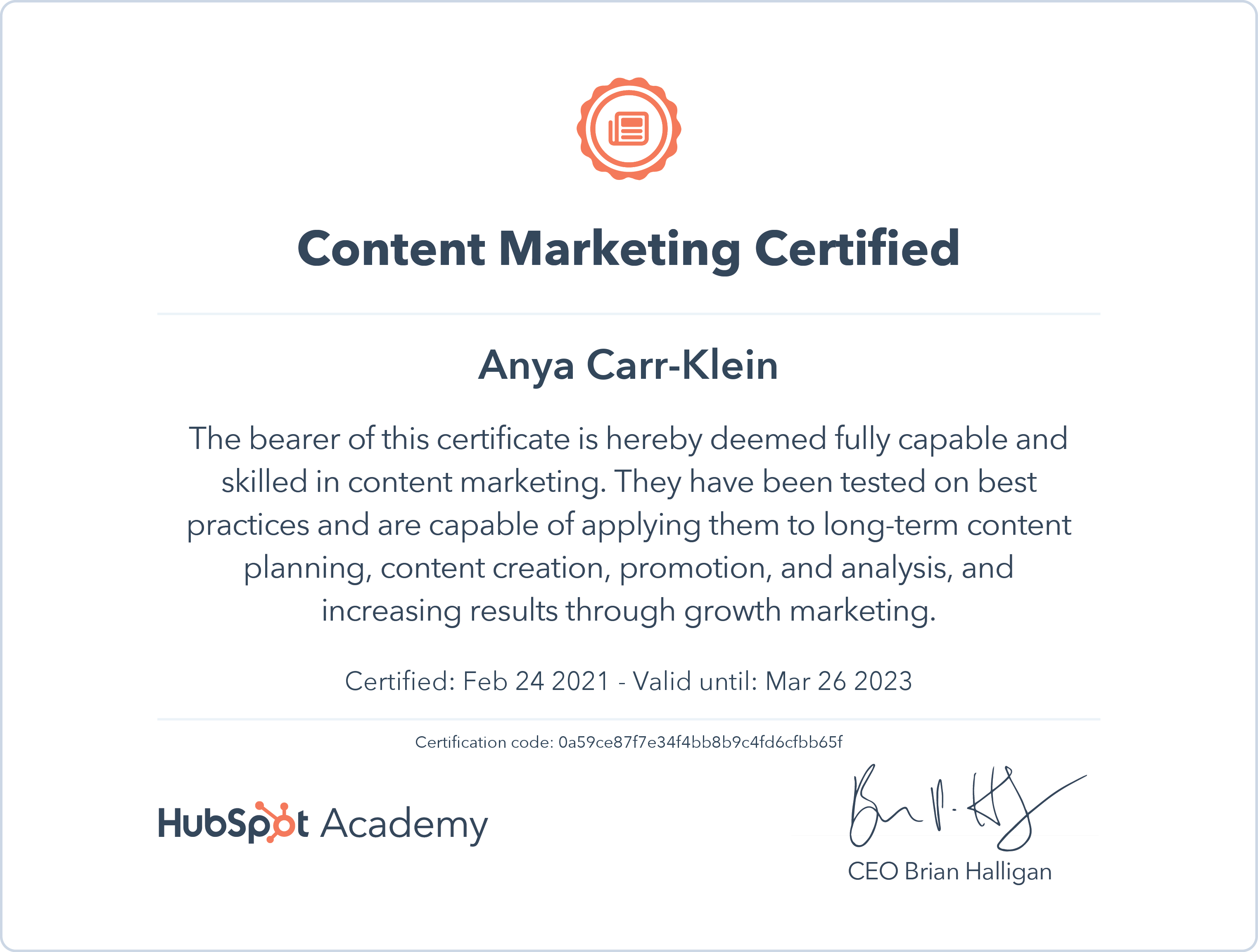 Anya Carr-Klein - AWAL | LinkedIn