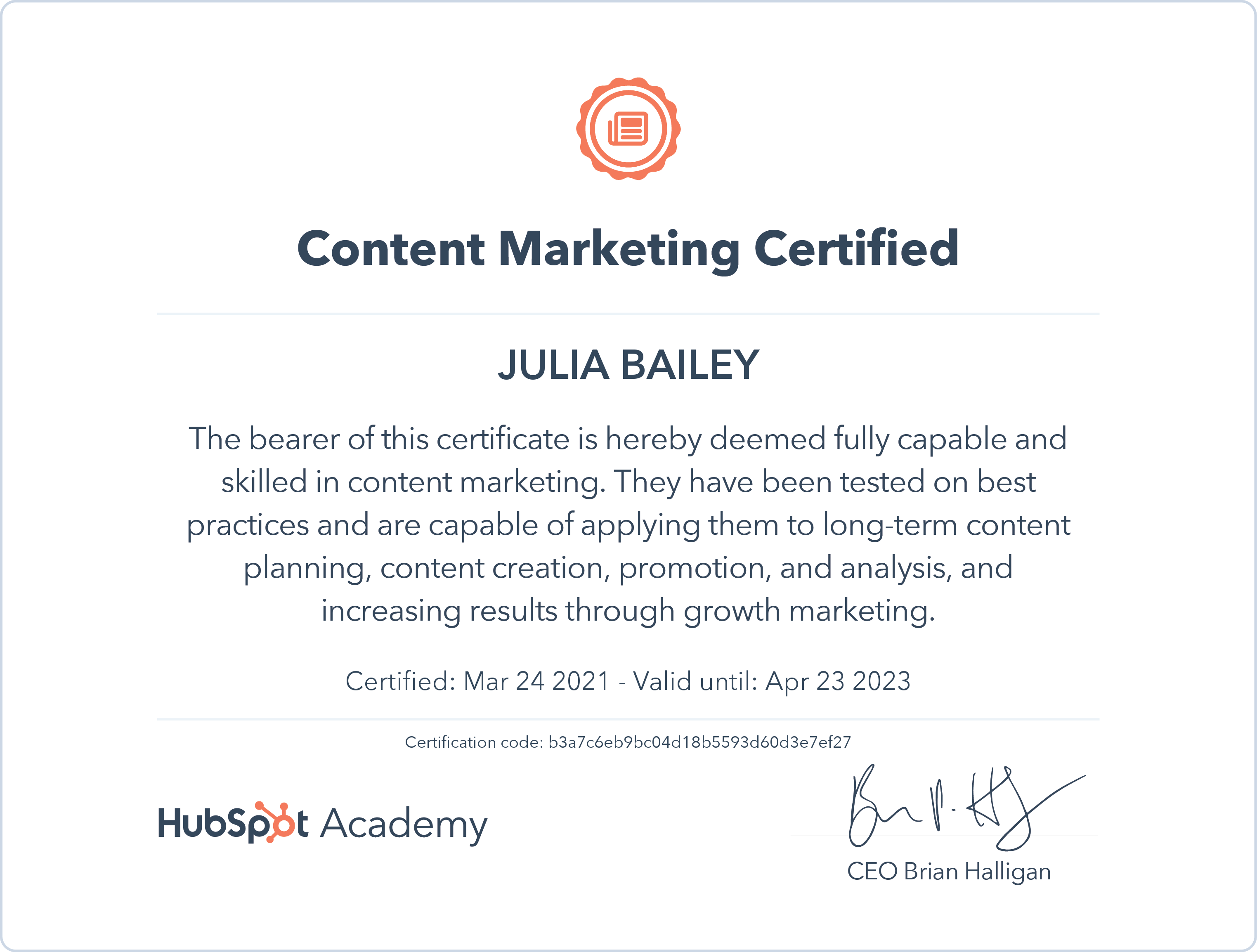 Julia Bailey - Freelance B2B writer for national brands | LinkedIn