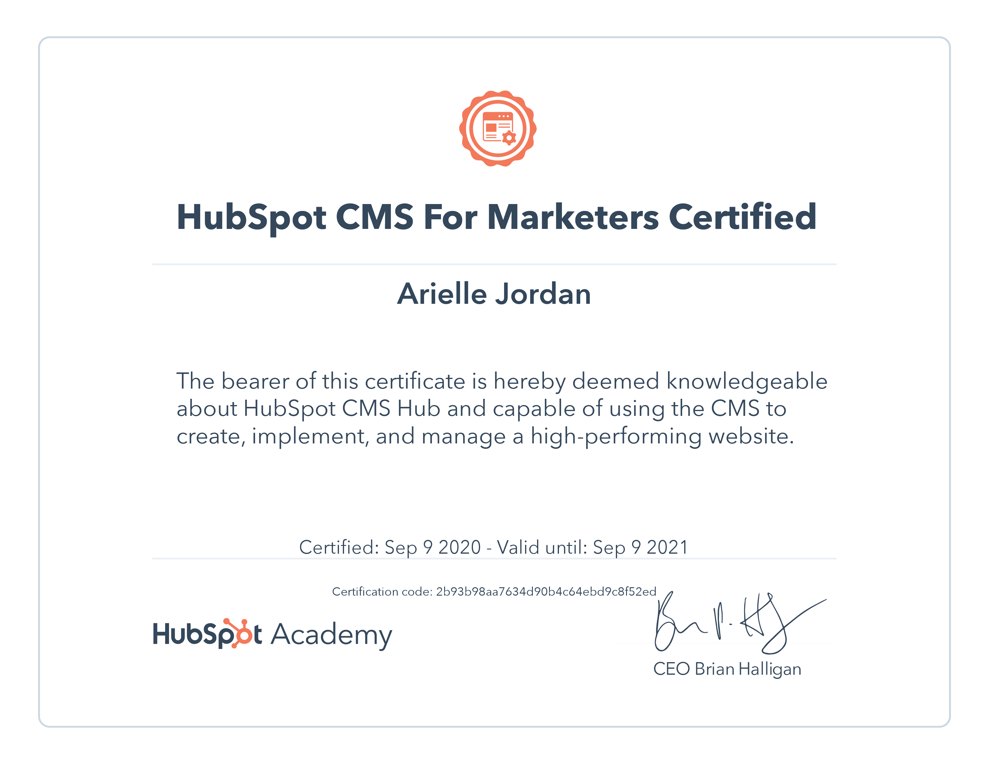 Arielle Jordan, CMP - Symplicity | LinkedIn