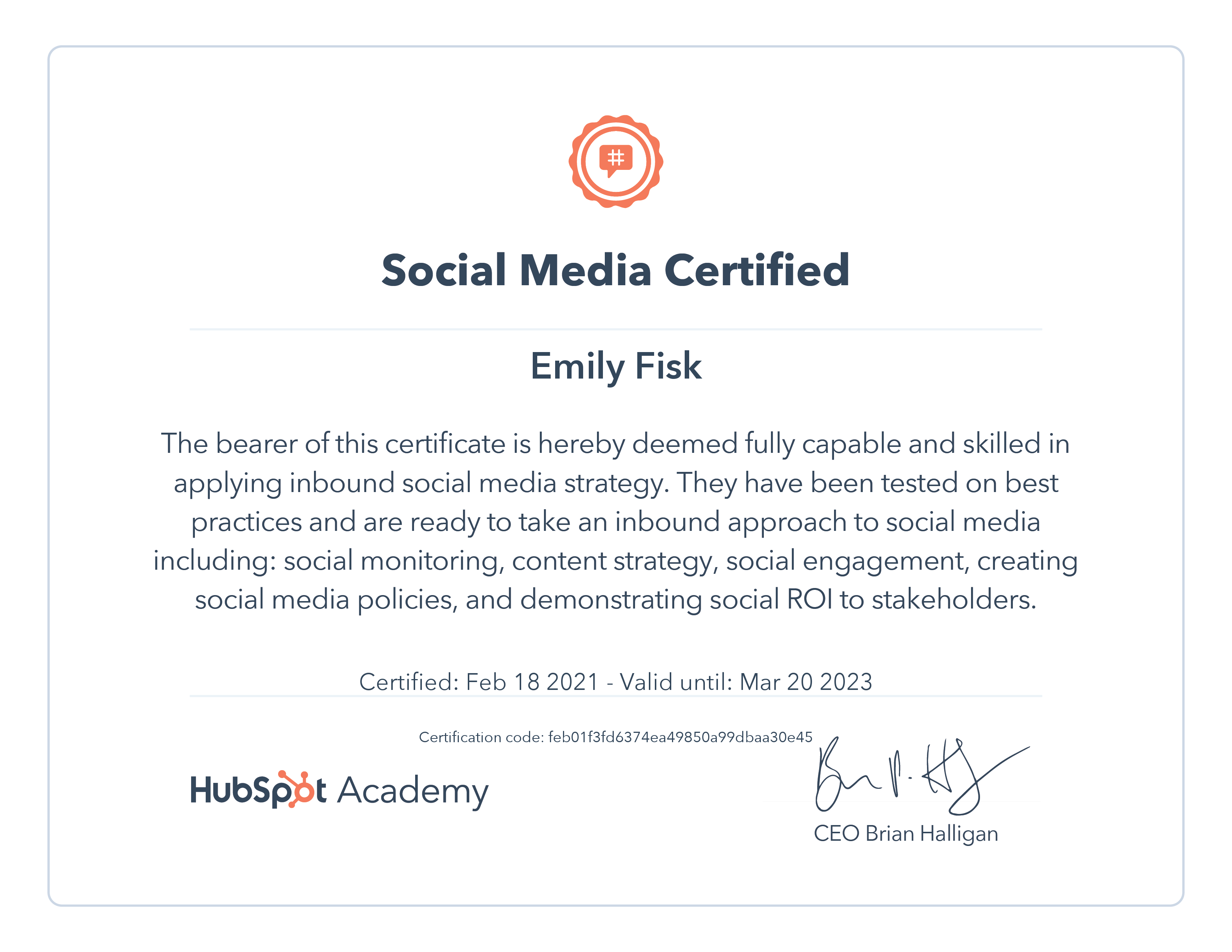 Emily Fisk - Owner and Marketing Strategist - Fisk Brand & Copy | LinkedIn