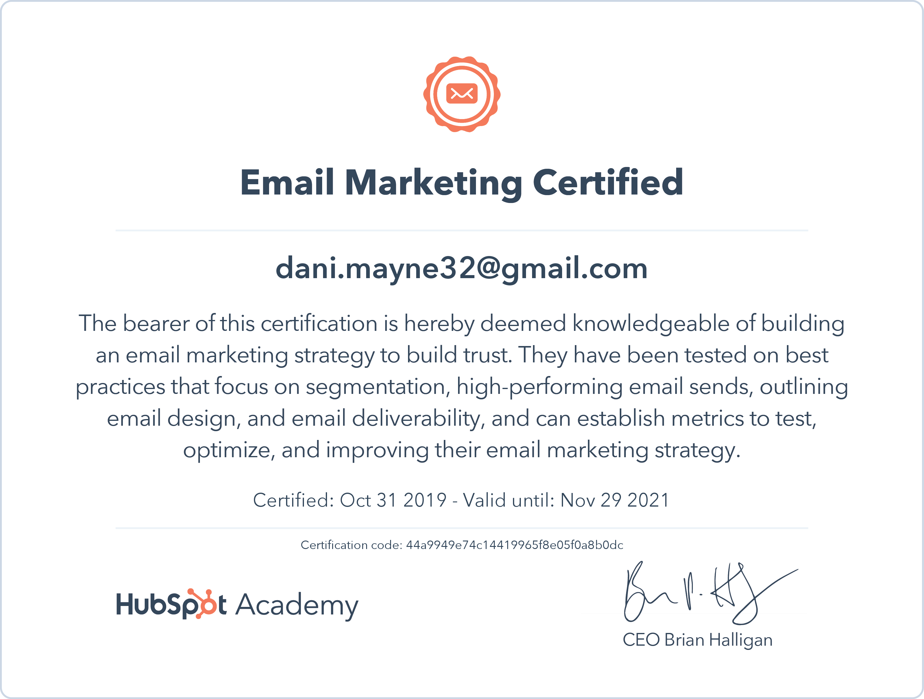 Danielle Mayne - San Diego County, California, United States ...