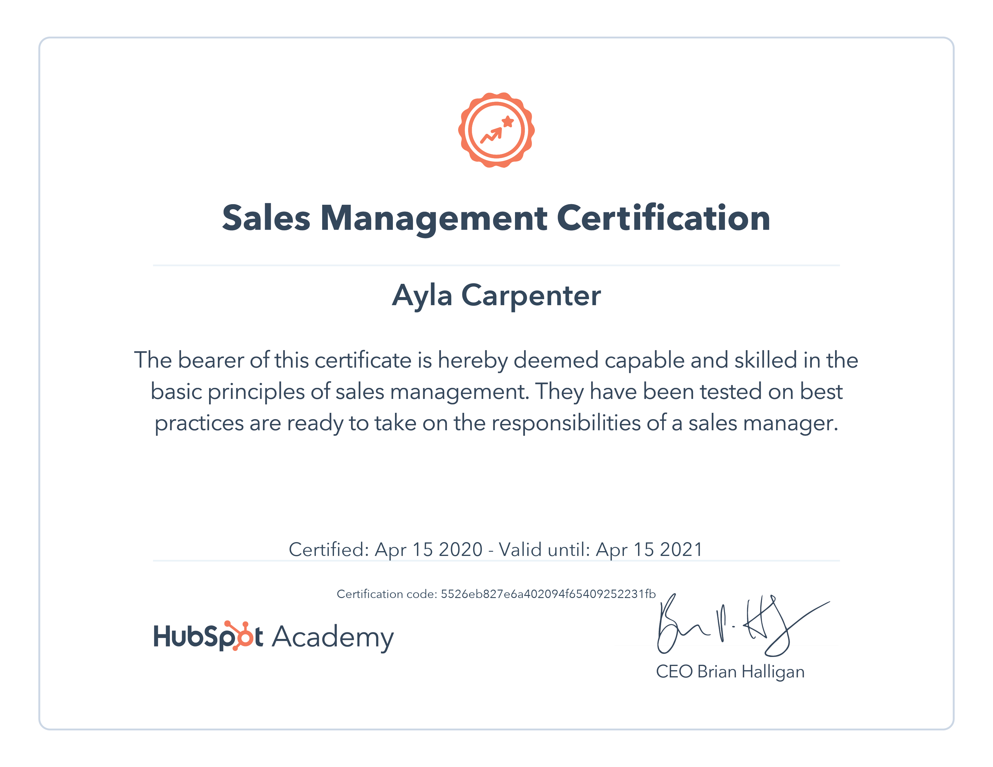 Ayla Costa - Enforcement Team Lead | LinkedIn