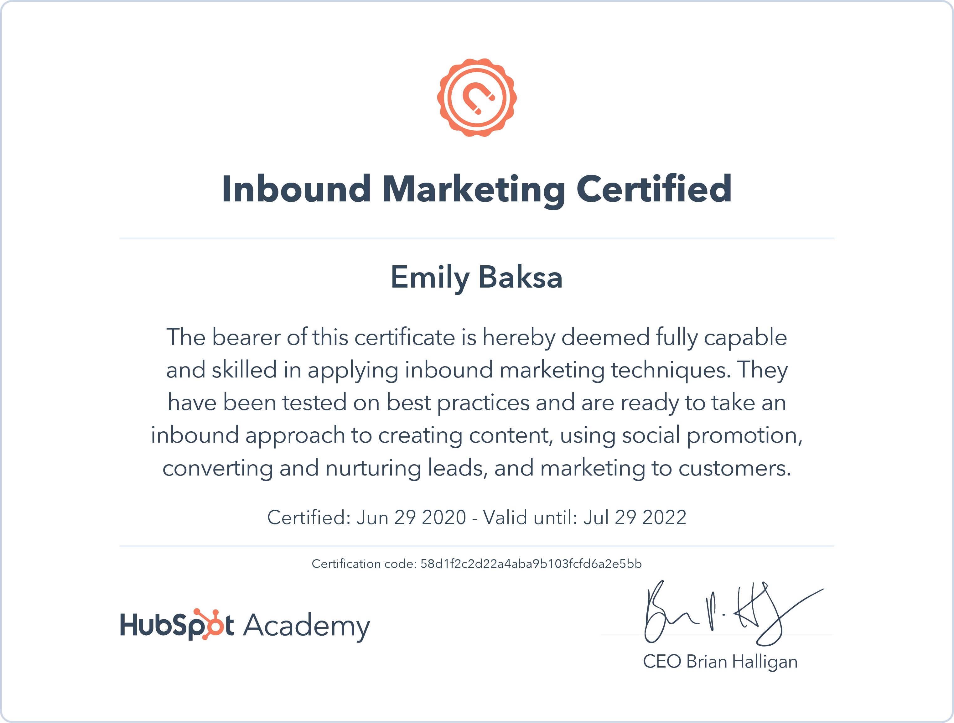 Emily Baksa - Food Copywriter & Integrated Marketing Strategist - Baksa ...