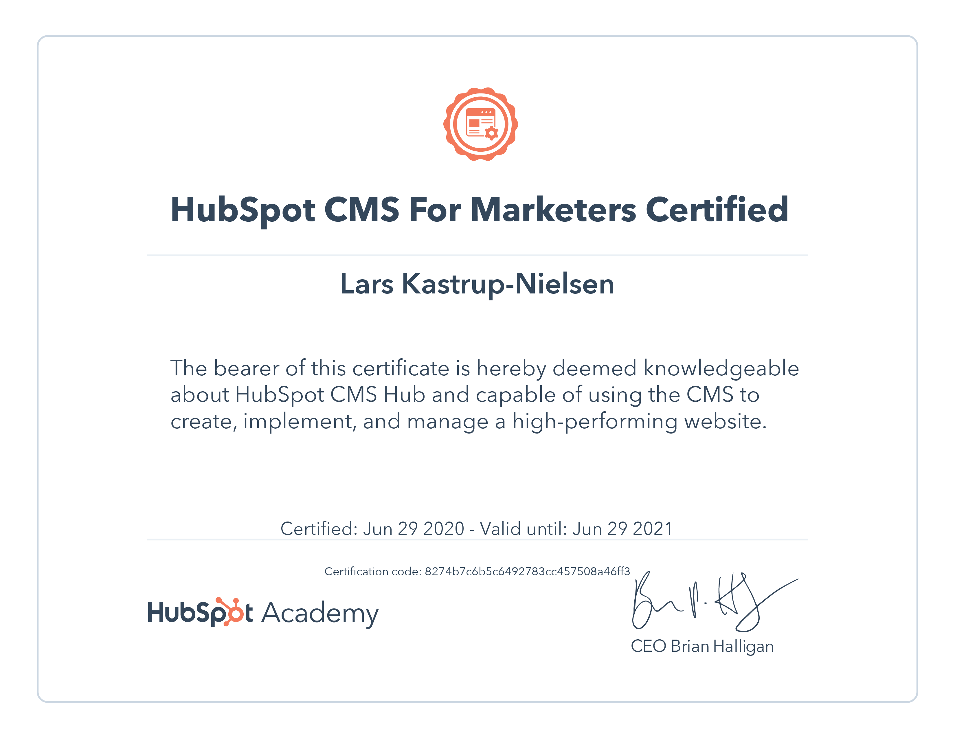 Lars Kastrup-Nielsen – Entrepreneur and senior financial planner in the ...