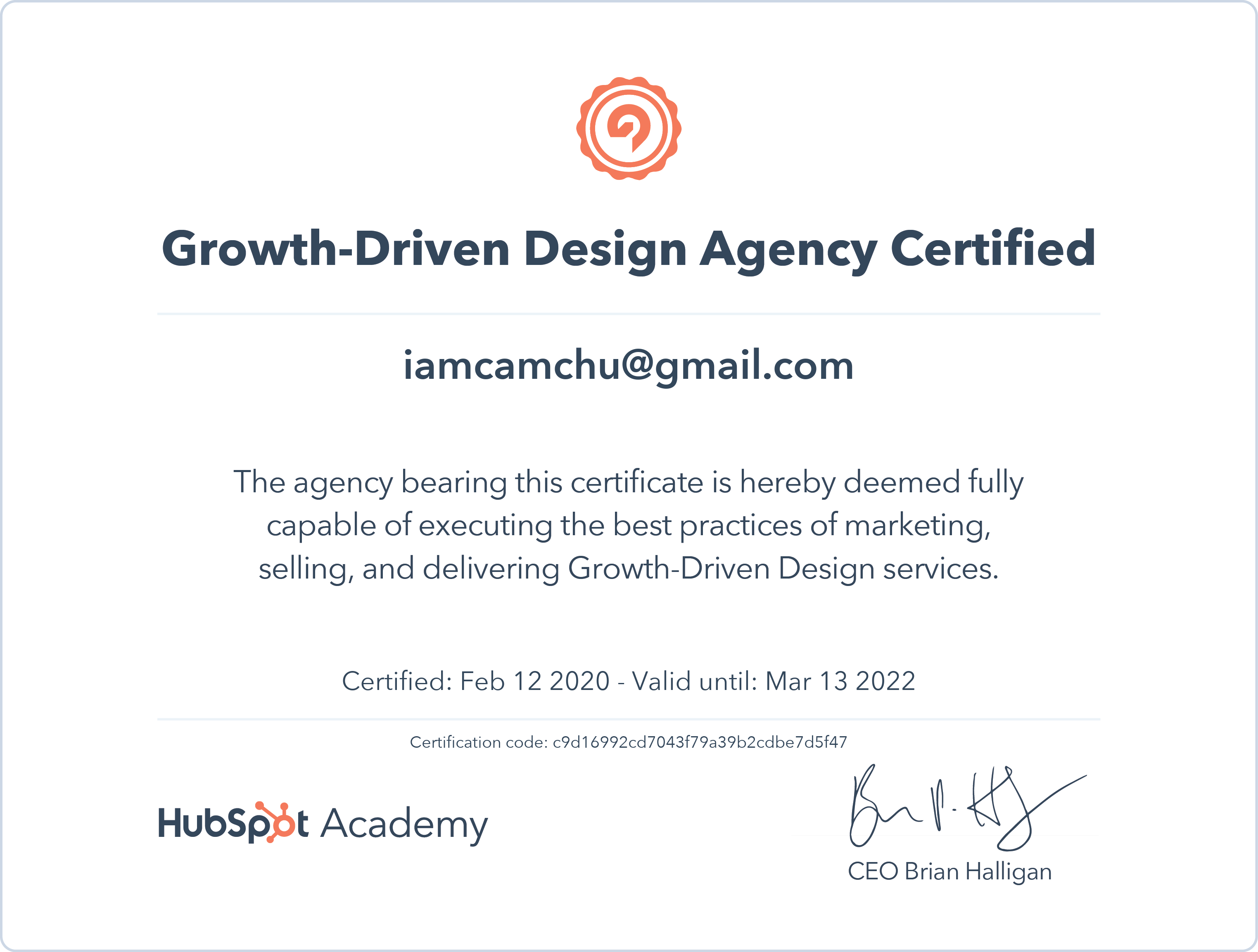 Camille Chu - Digital Marketing Specialist | Website Developer ...
