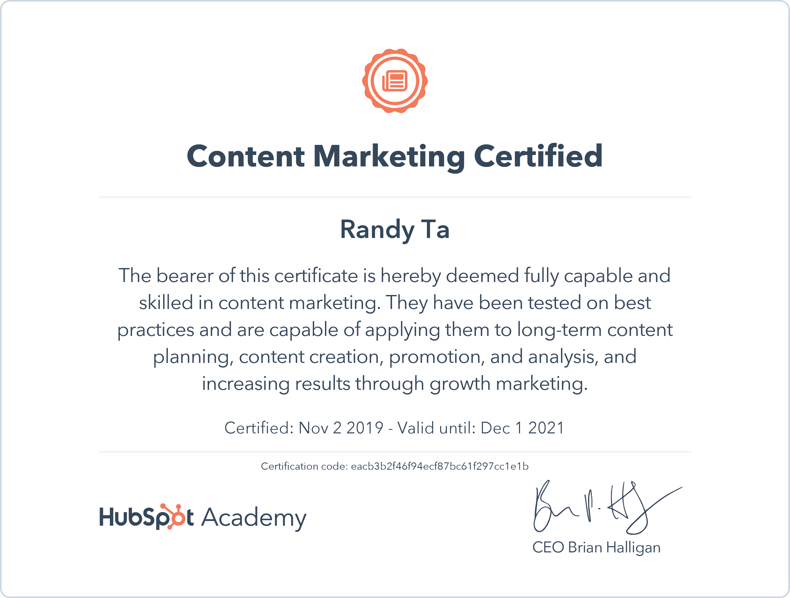 Randy Ta - Digital Marketing | Relationship Management | Marketing ...